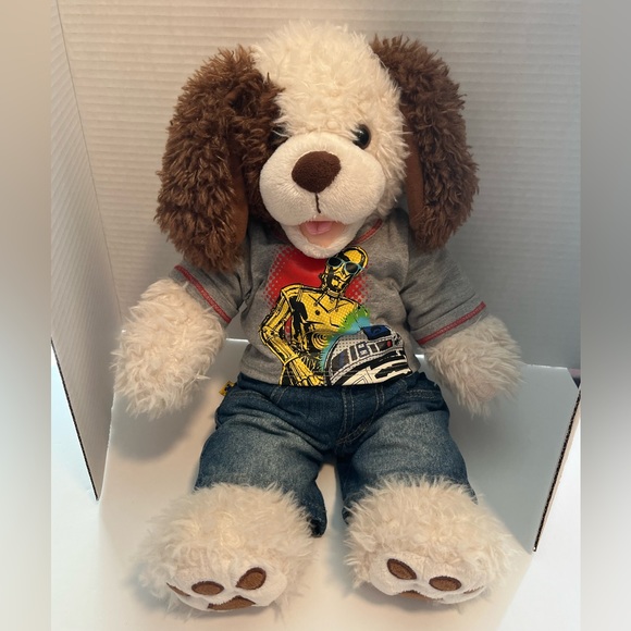 Build-A-Bear | Toys | Build A Bear Scruffy Brownwhite Dog Star Wars ...